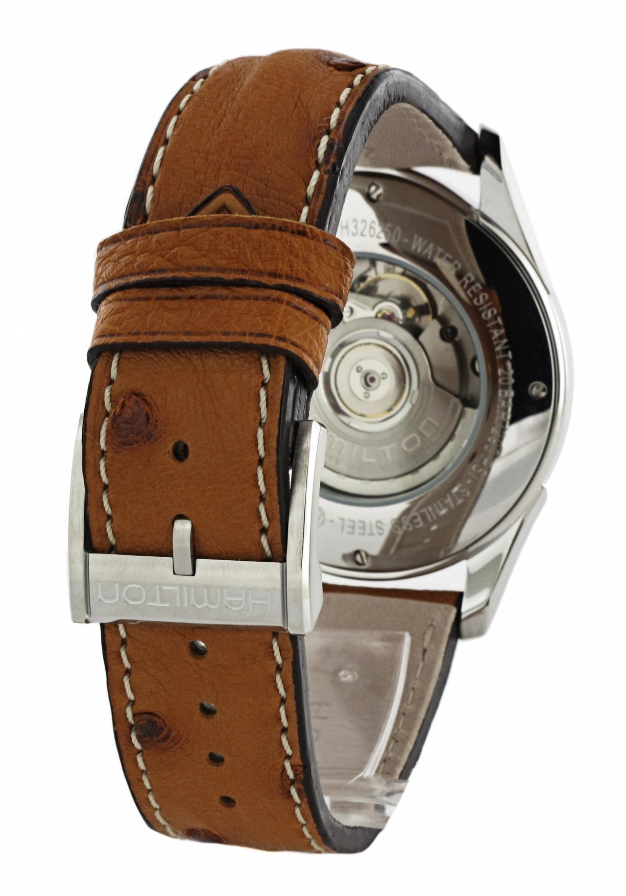 Hamilton Jazzmaster Traveler 2 GMT automatic watch nur 895.00